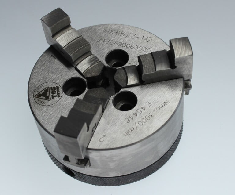 Rotary 3-jaw chuck incl. adapter; Ø 23-98 mm (61281) – MyTrotec